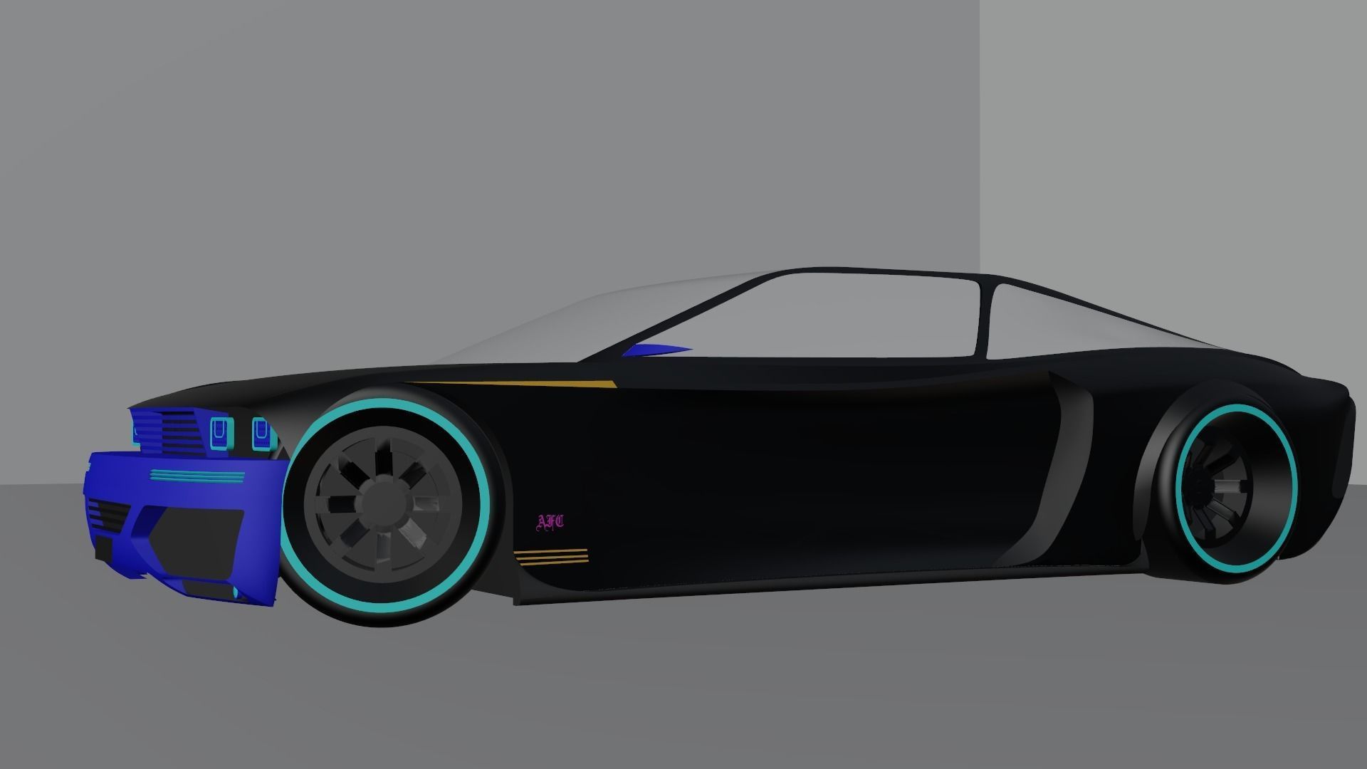 CYBERPUNK CONCEPT CAR 3D model | CGTrader