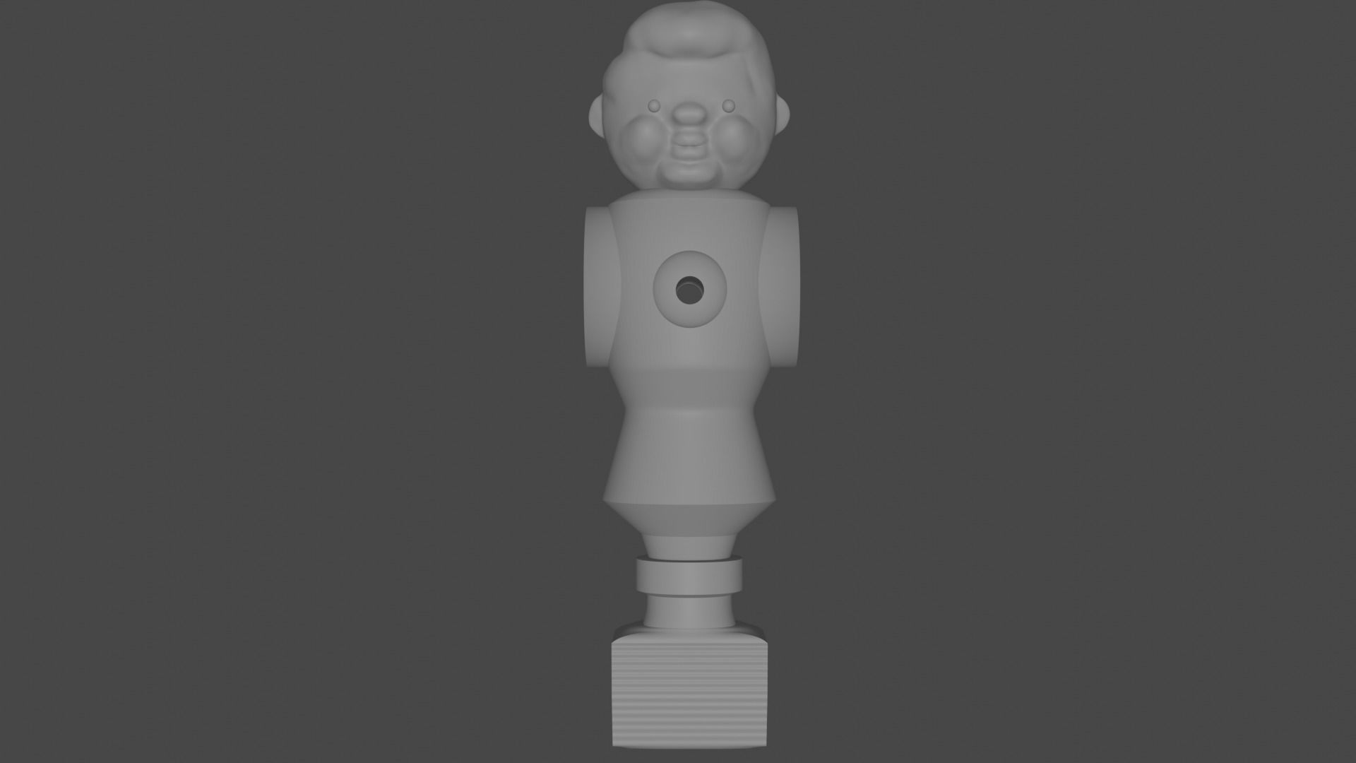 Foosball Guy 3D model 3D printable | CGTrader
