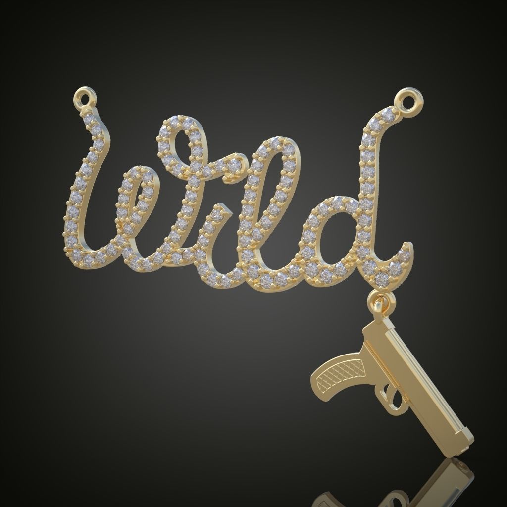 My Exclusive Pendant 3D 0121 printable model3 free 3D model 3D ...