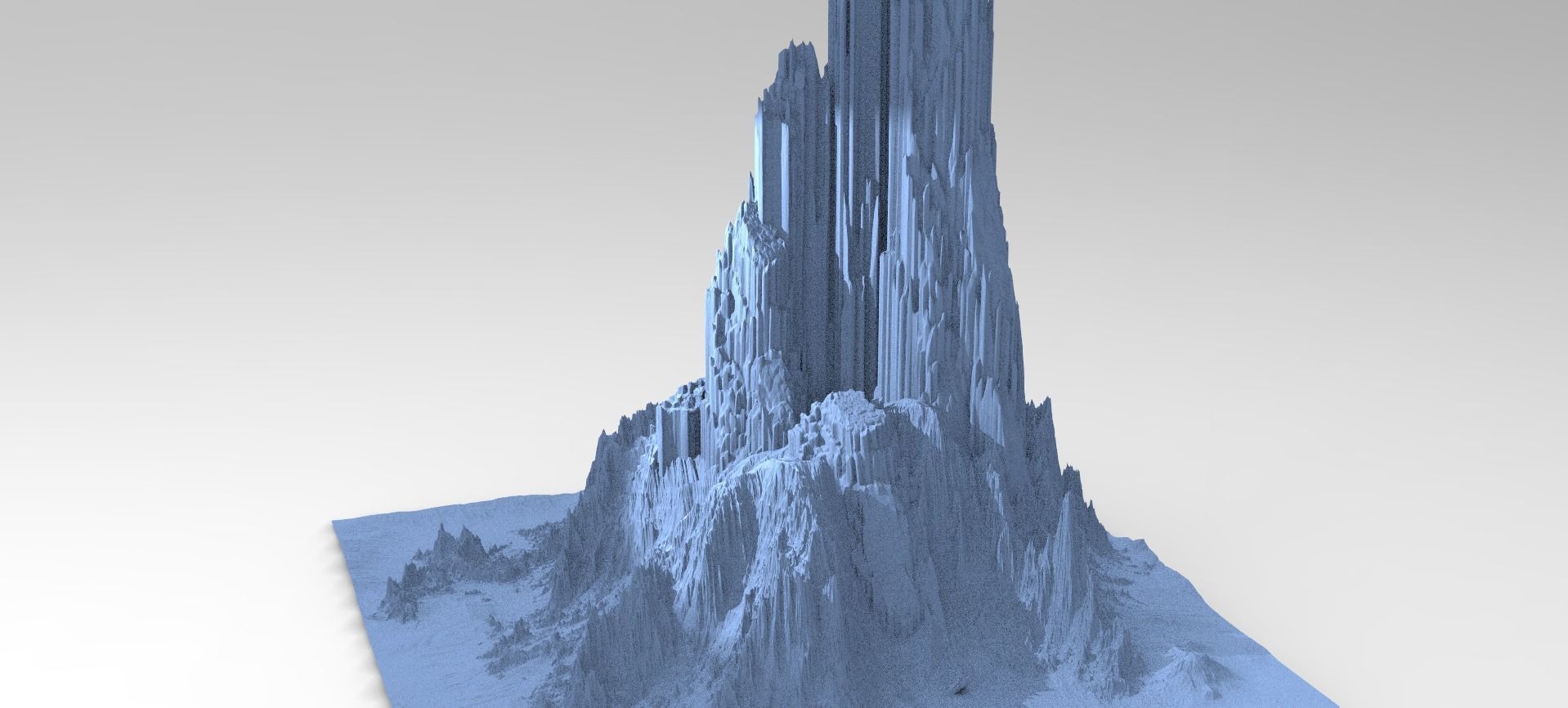 Mount Olympus mountain 2 3D model | CGTrader