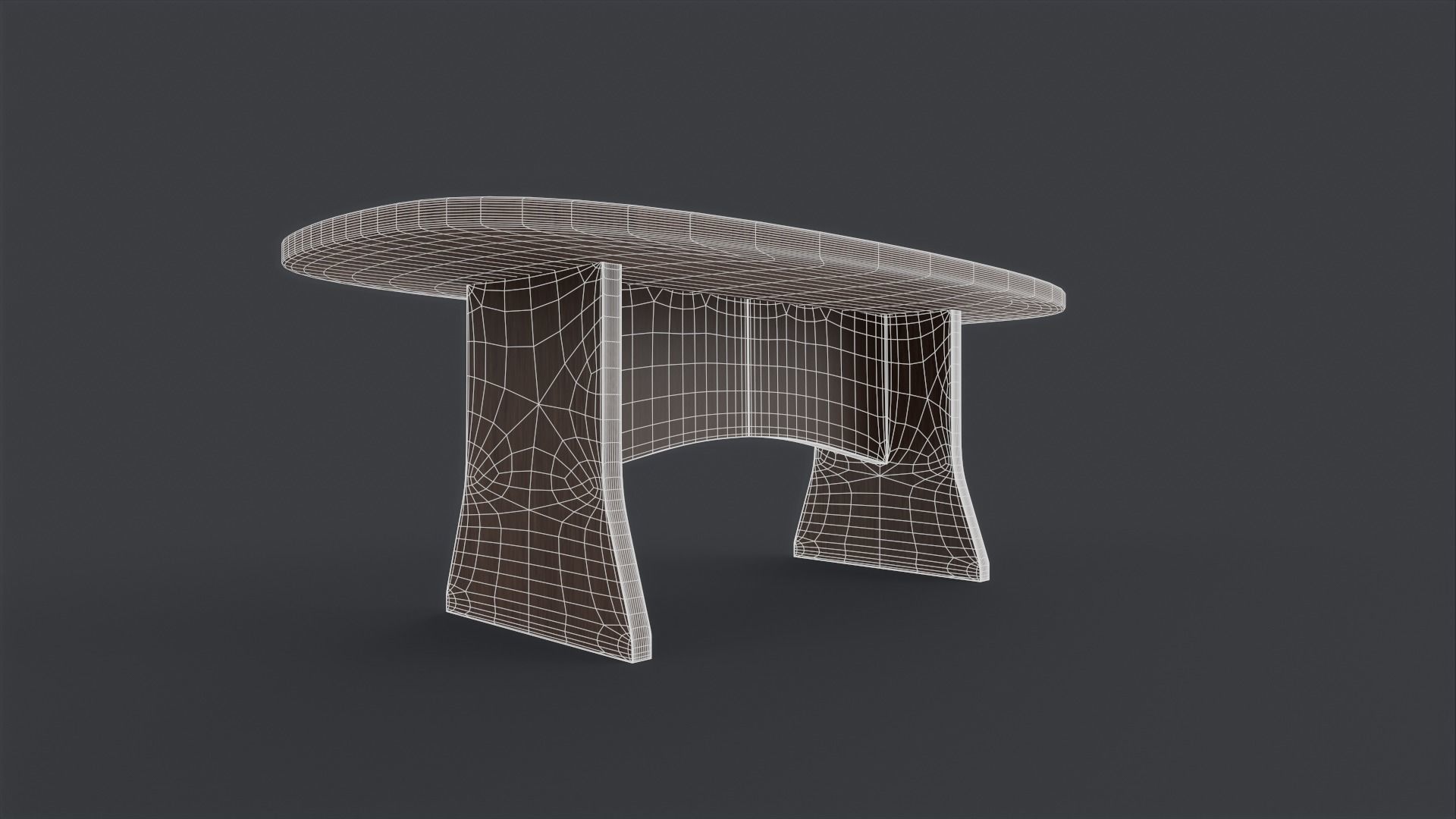 Modern Office Meeting Table 3D model | CGTrader