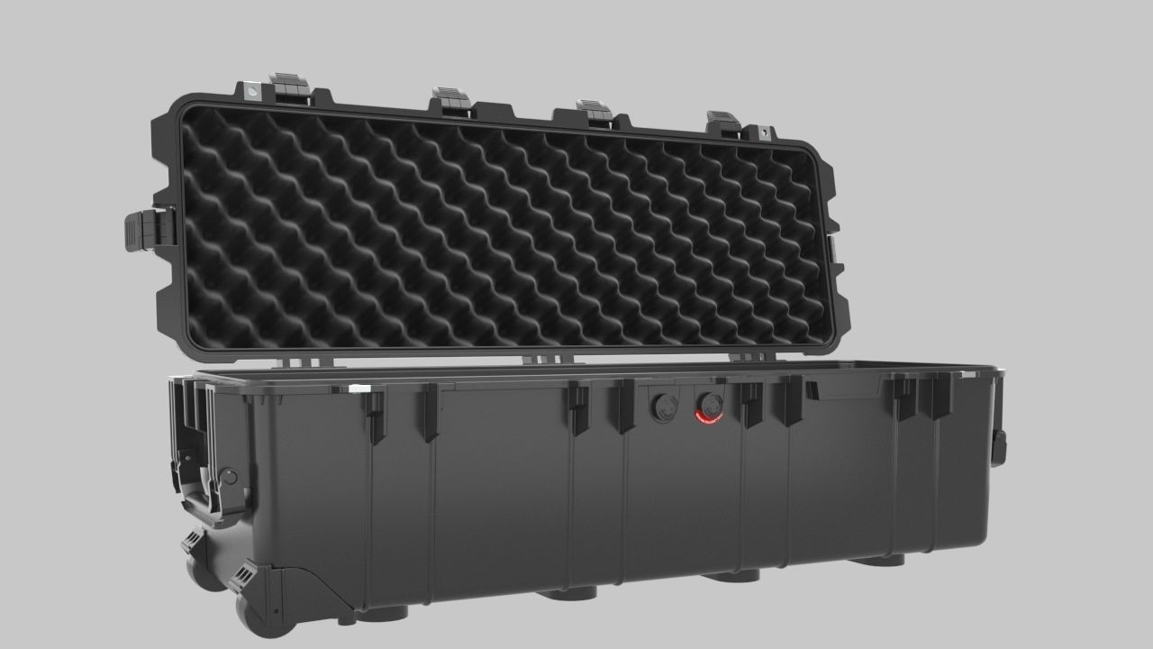 Pelican long case 3D model | CGTrader