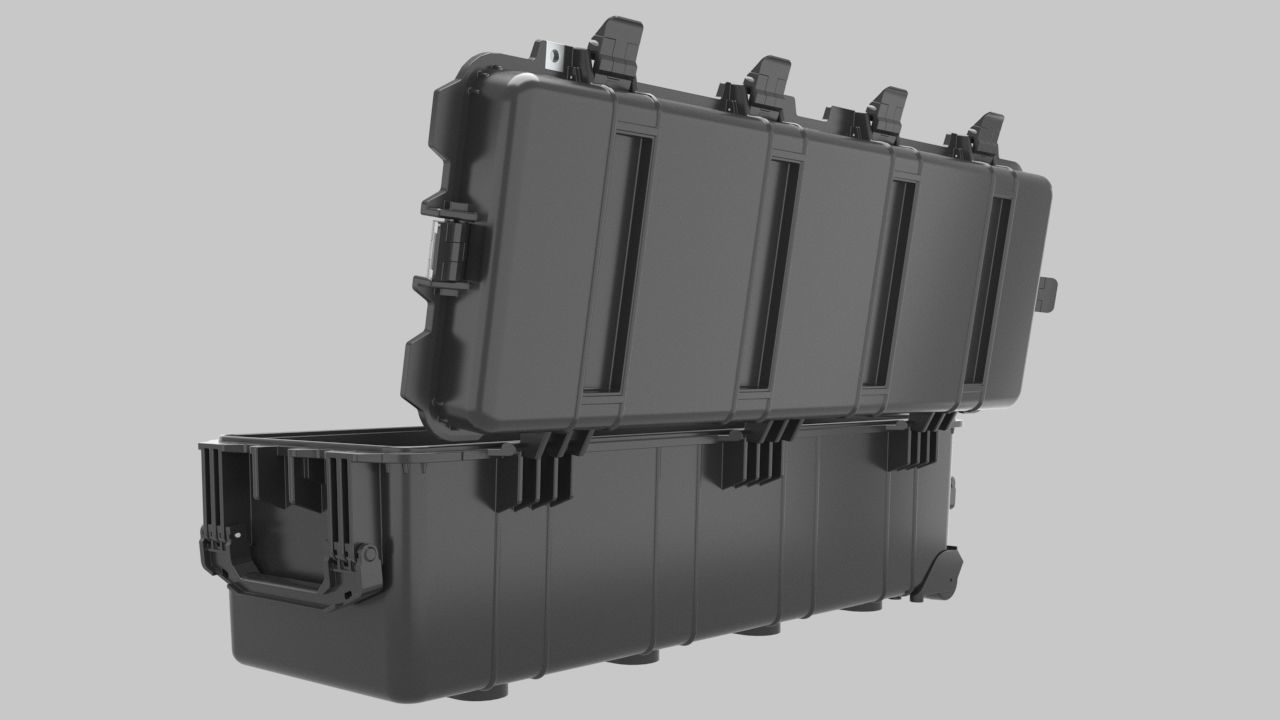 Pelican long case 3D model | CGTrader