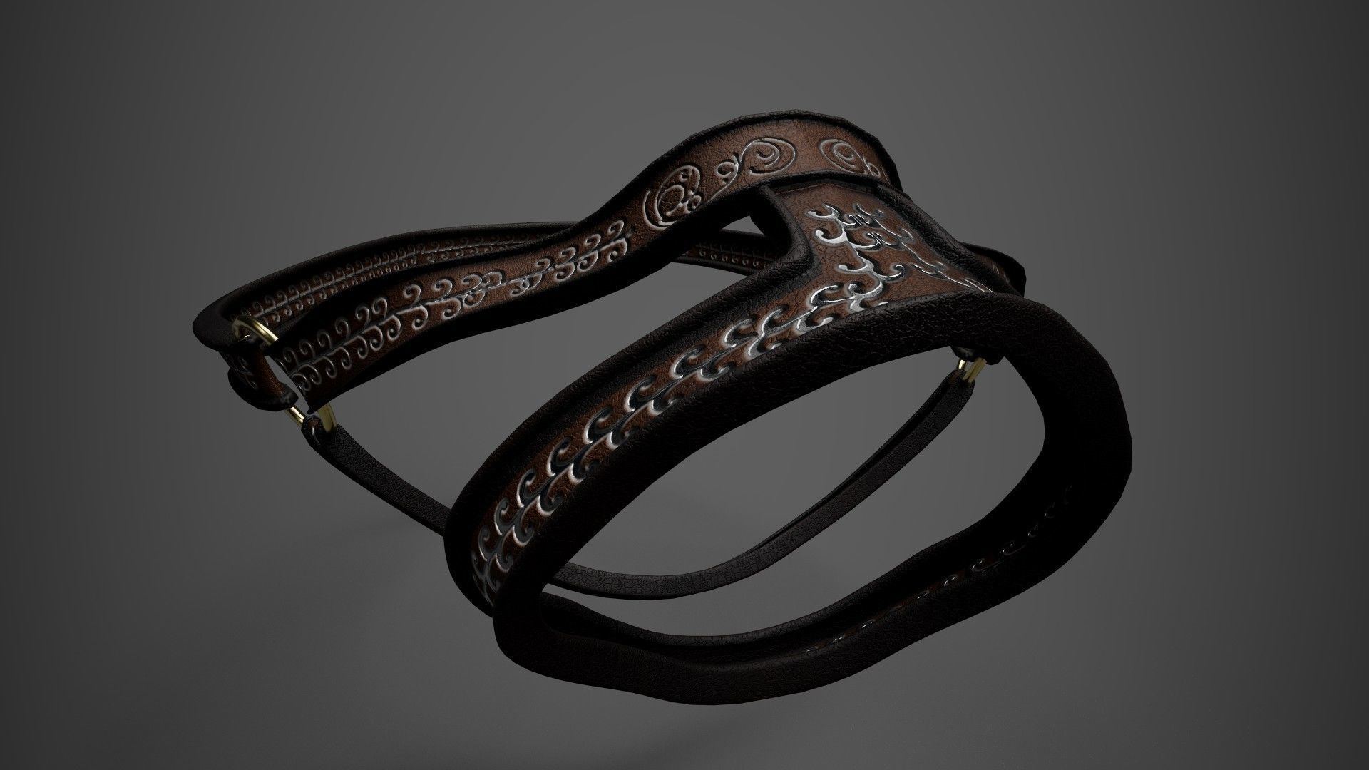 Rexonium Mouth muzzle 3D model rigged | CGTrader