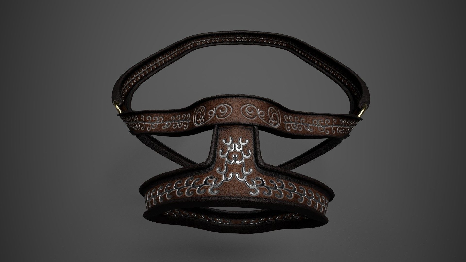 Rexonium Mouth muzzle 3D model rigged | CGTrader