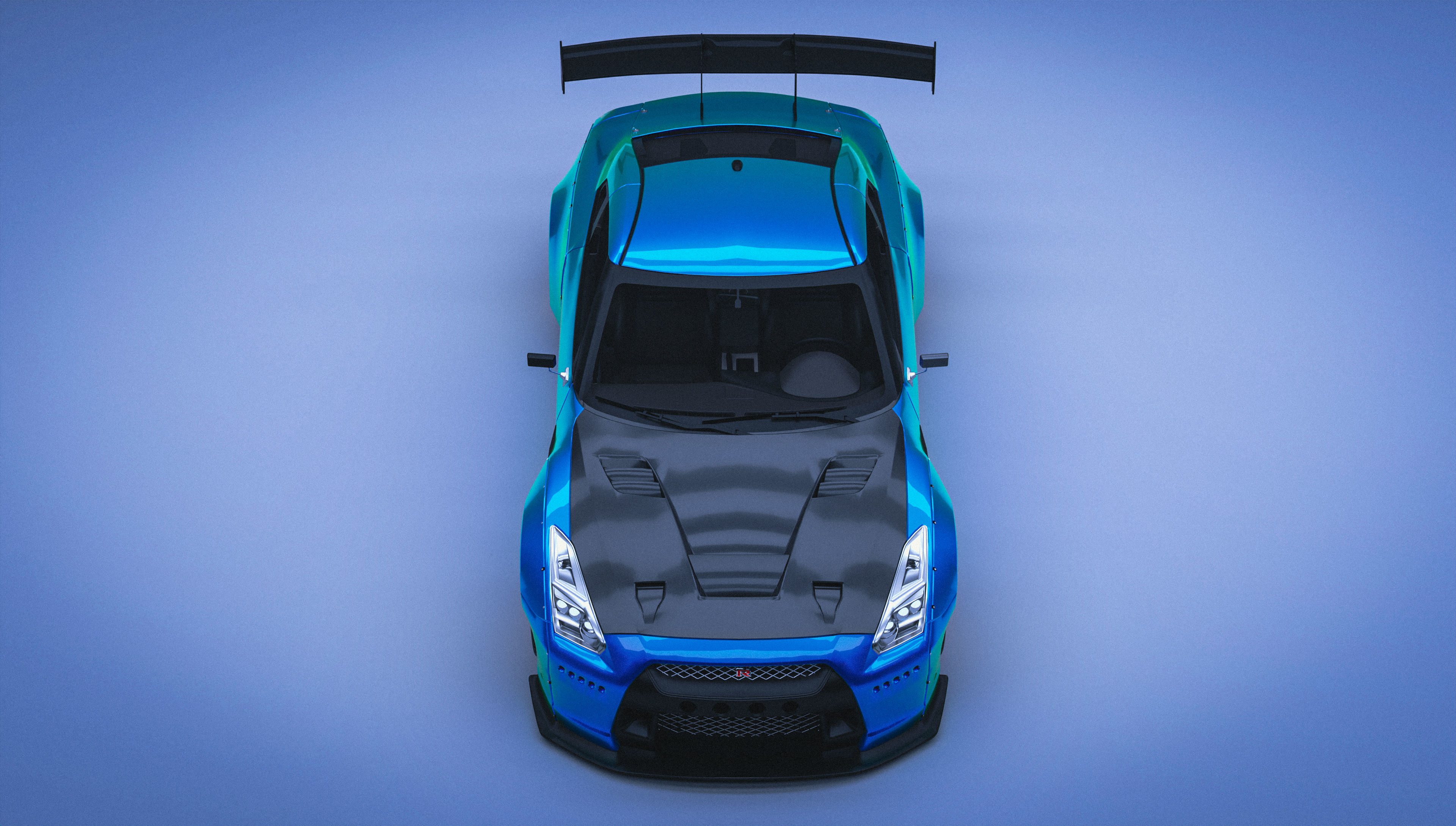 3D model Nissan GTR R35 VR / AR / low-poly | CGTrader