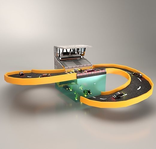 Car Racer 3D model | CGTrader