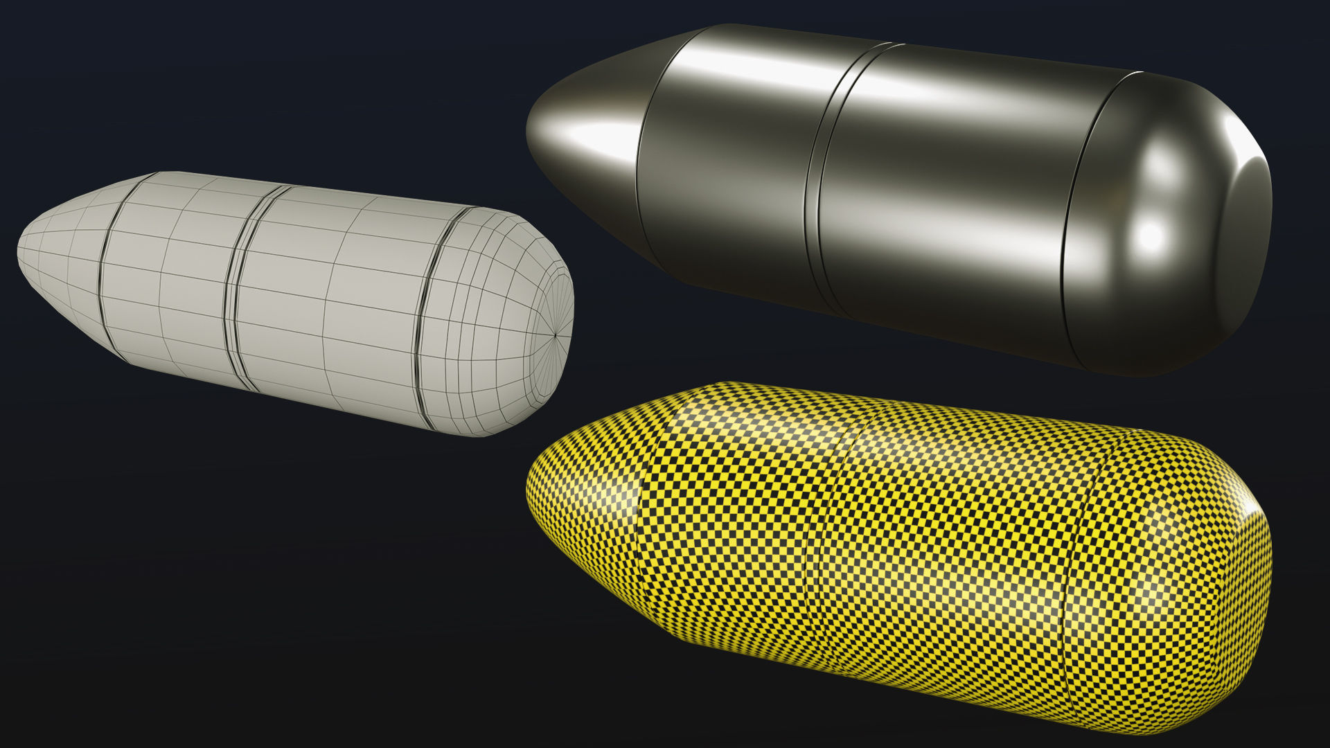 3D model rocket pack - VOL 01 VR / AR / low-poly | CGTrader