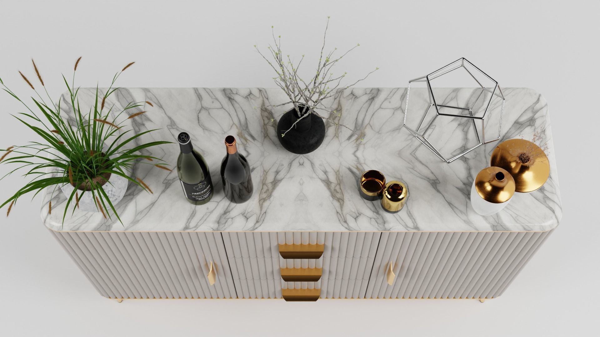 Buffet free 3D model | CGTrader