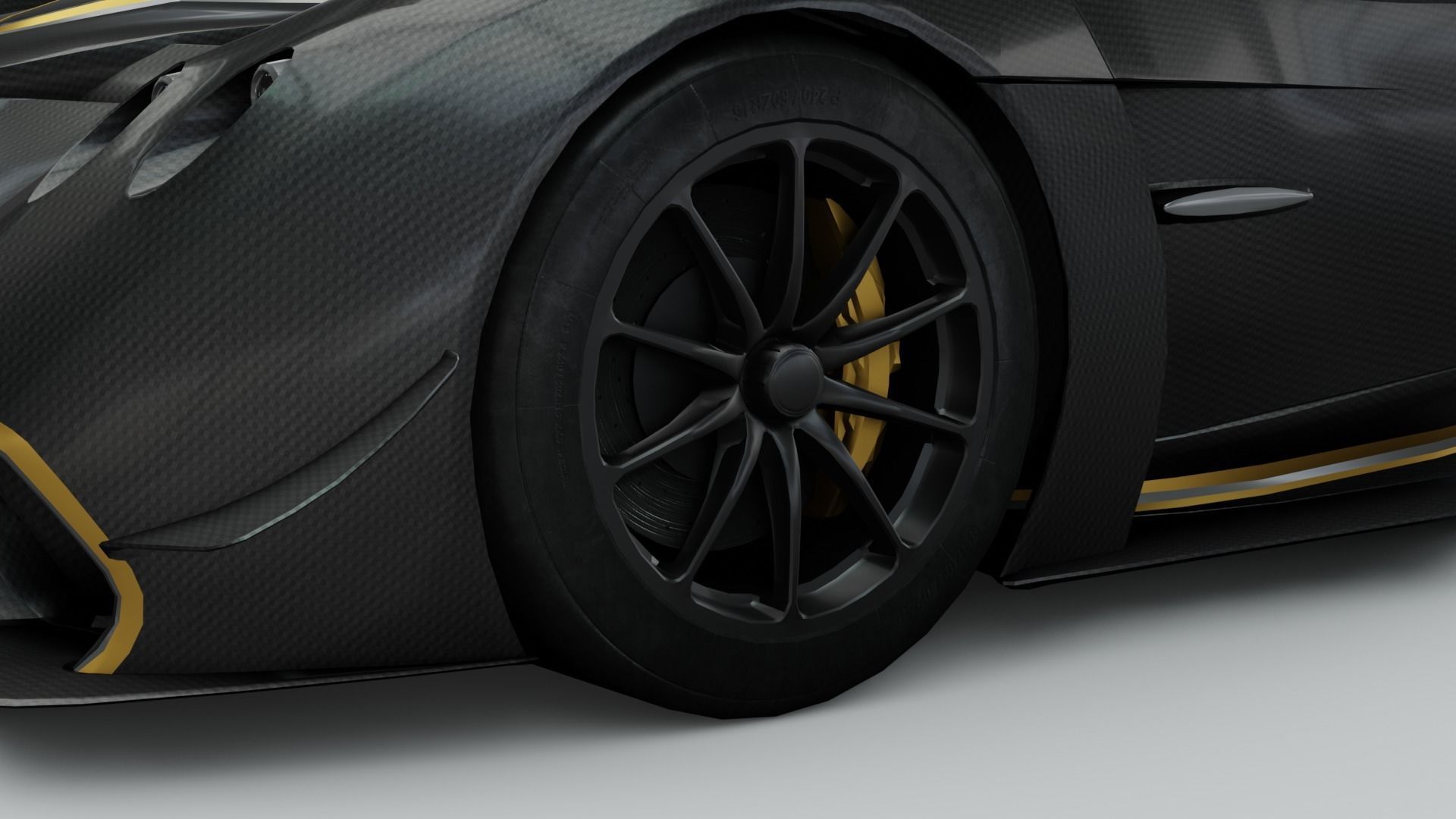 Pagani Huayra R 3D model | CGTrader