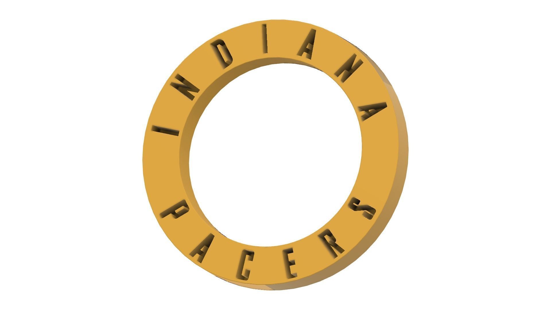 Indiana Pacers NBA Logo Two Version Available 3D model 3D printable ...