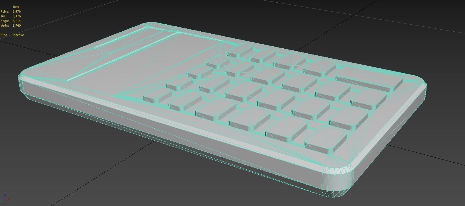 3D model Calculator 01 VR / AR / low-poly | CGTrader