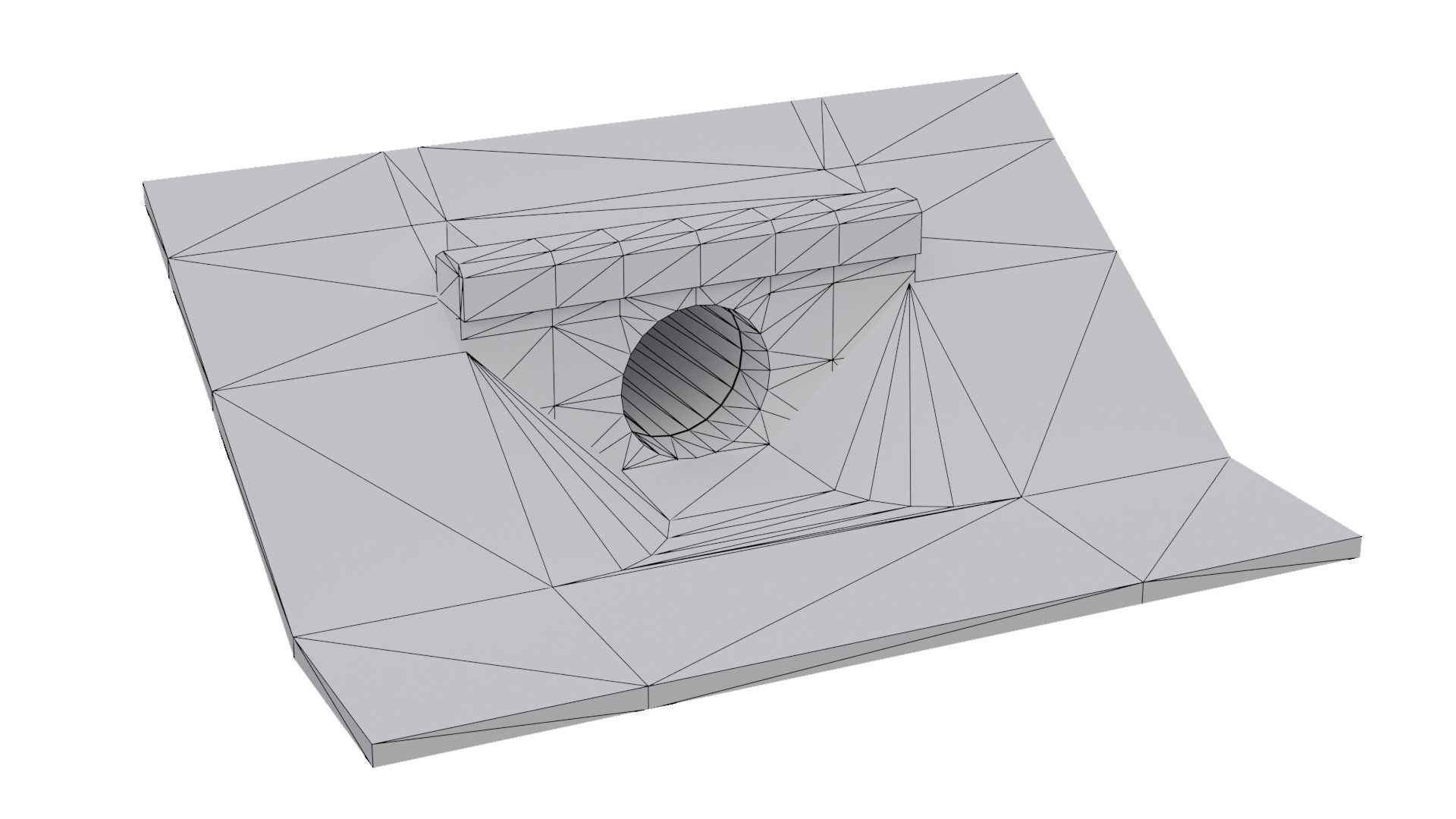 3D model Road concrete culverts set VR / AR / low-poly | CGTrader