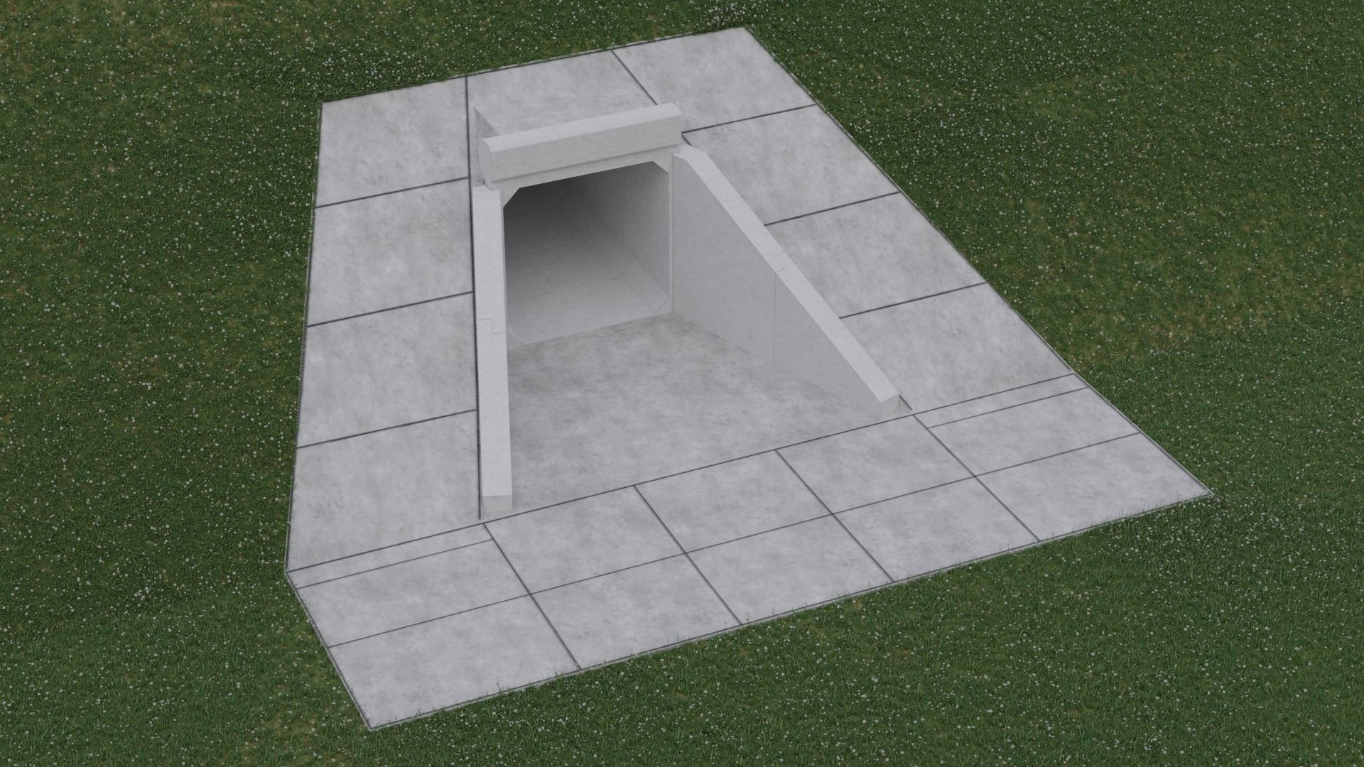3D model Road concrete culverts set VR / AR / low-poly | CGTrader