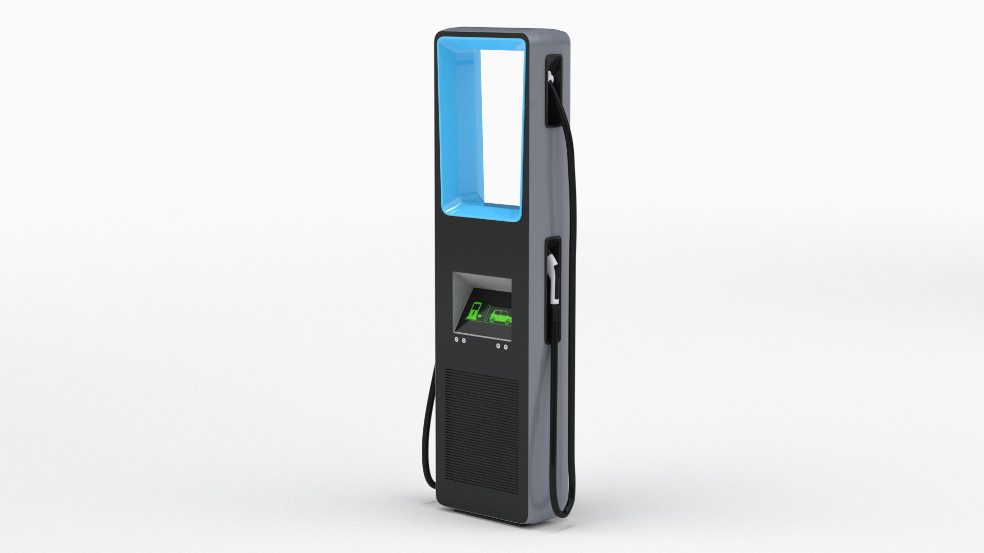 Efacec HV160 High Speed Electric Car Charging Station 3D model | CGTrader