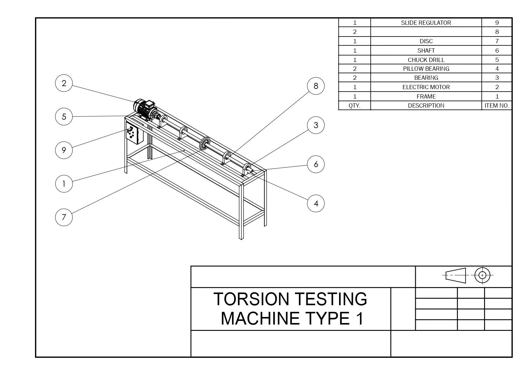 Torsion Testing Machine 3D model 3D printable | CGTrader