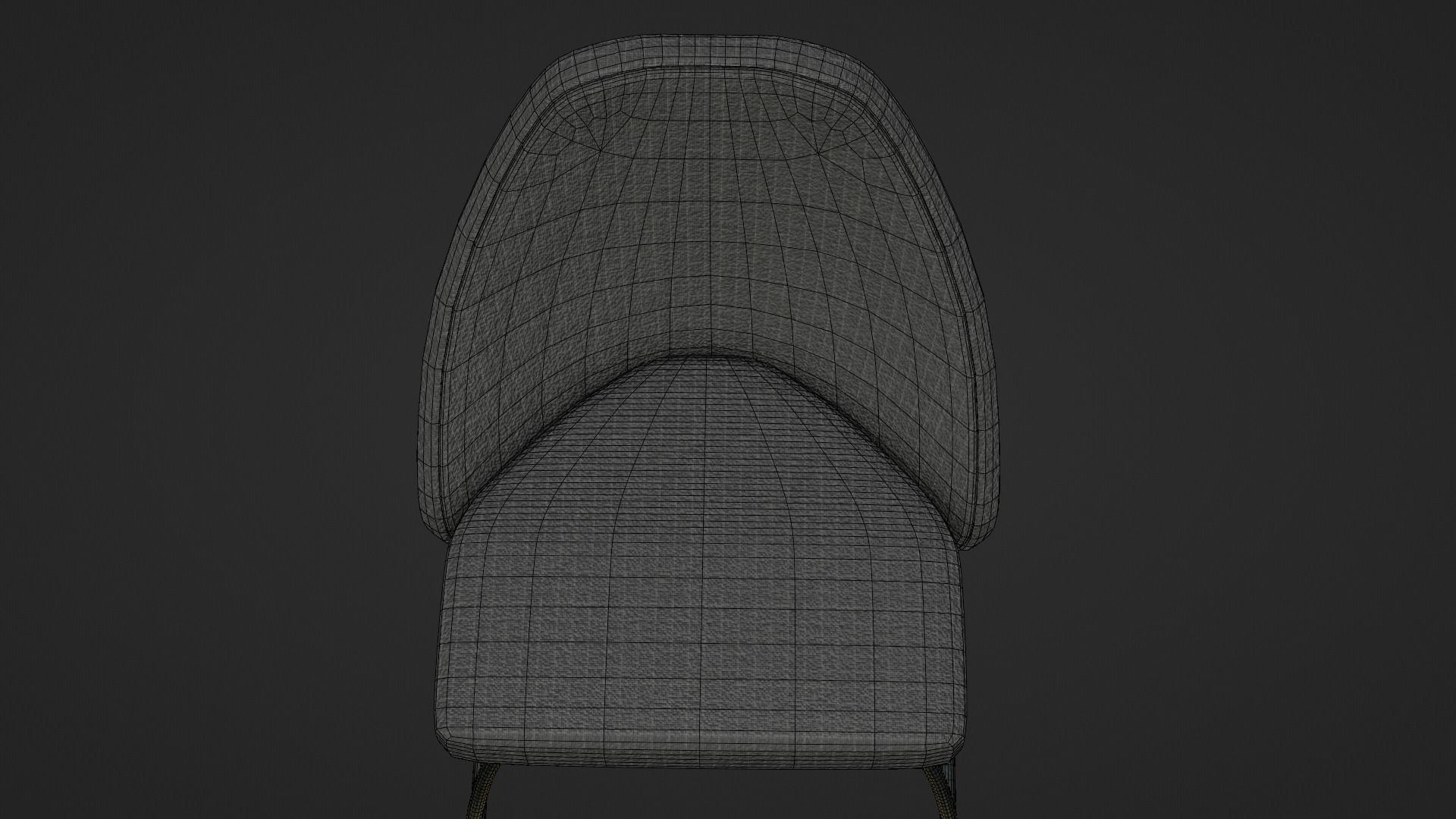 Chair with long legs and stand 3D model | CGTrader