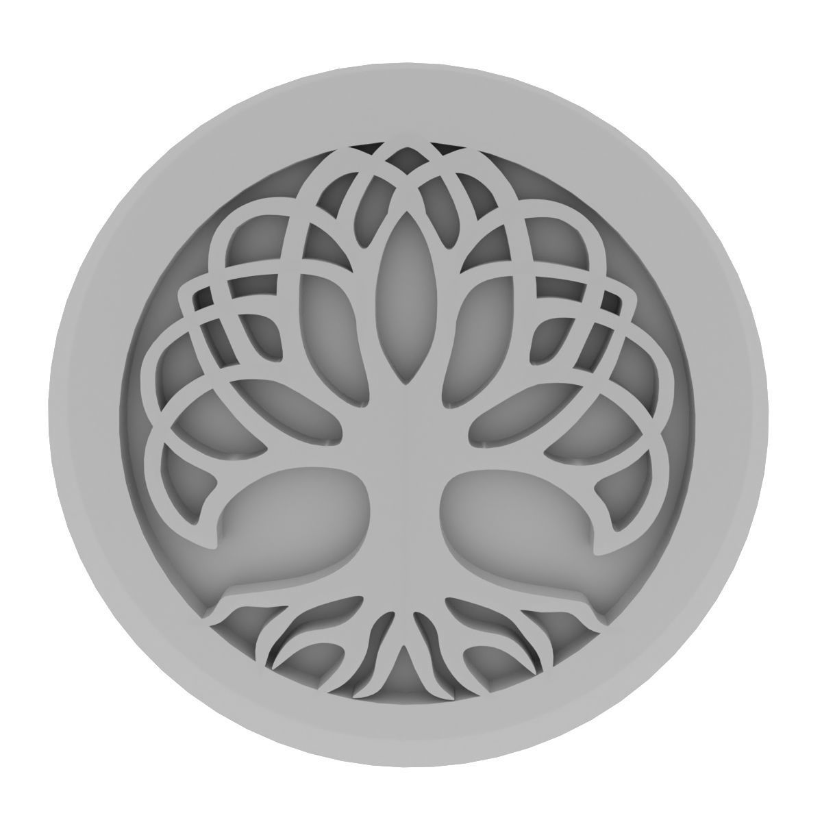 Coin with Tree 3D model | CGTrader