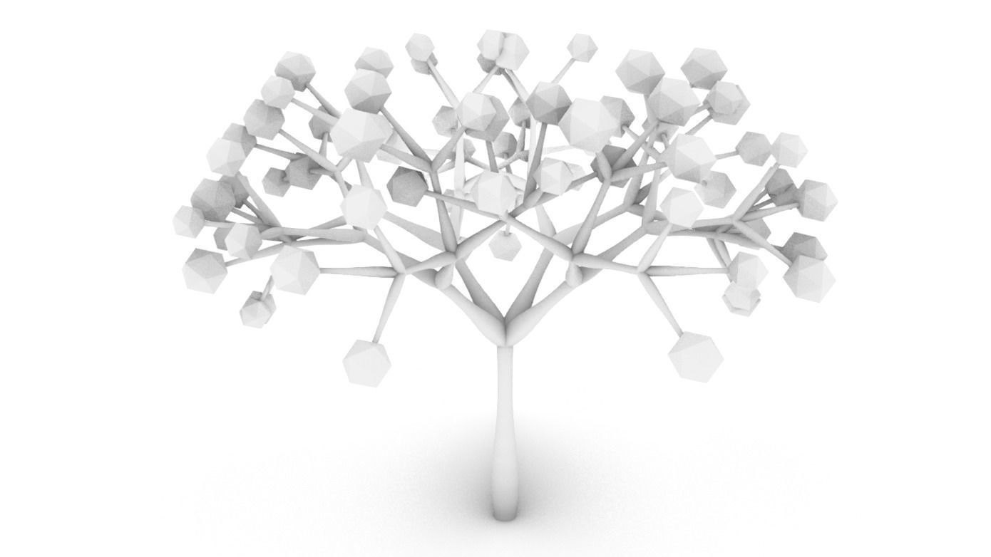 Fractal Tree 3D model | CGTrader