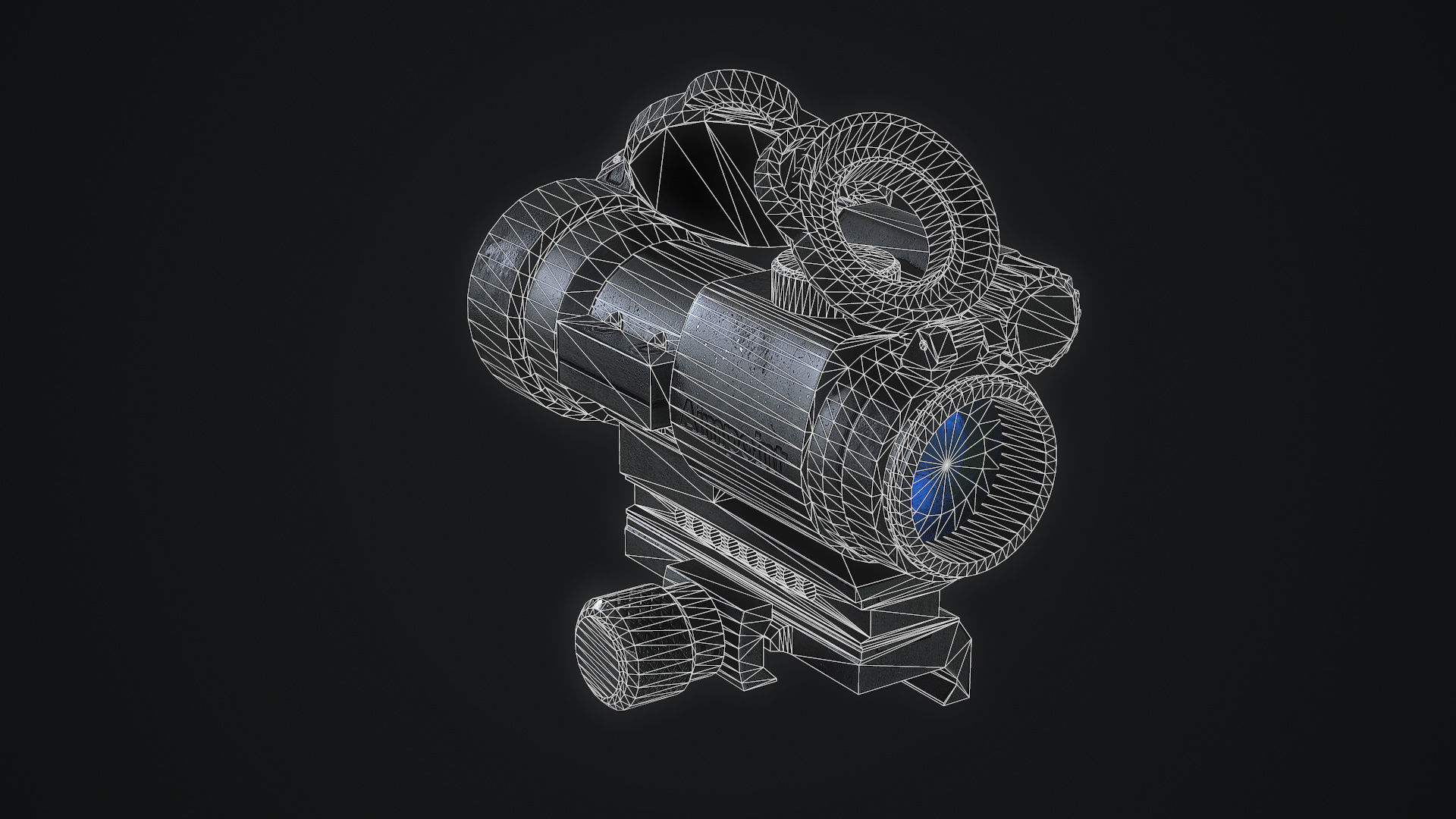 3D model Sniper Scope Aimpoint PRO Weaver VR / AR / low-poly | CGTrader