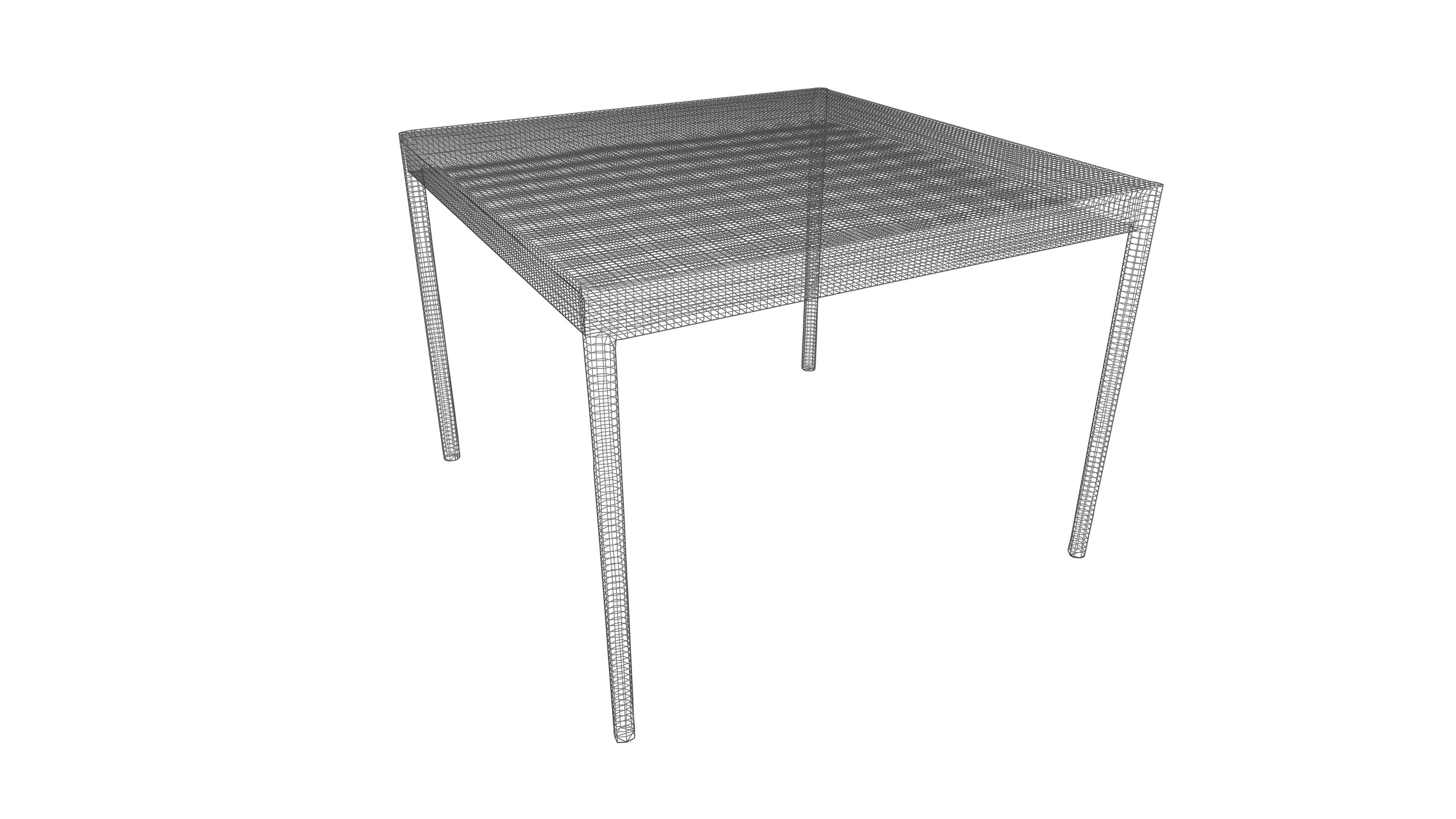 USM Haller Table free 3D model | CGTrader