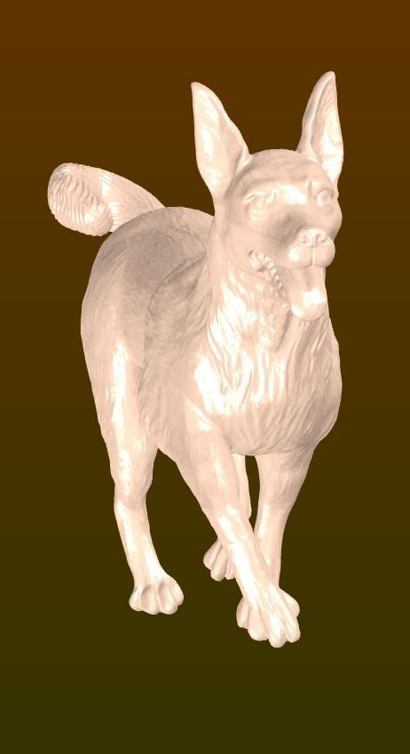 Malinois a belgian dog breed 3D model 3D printable | CGTrader