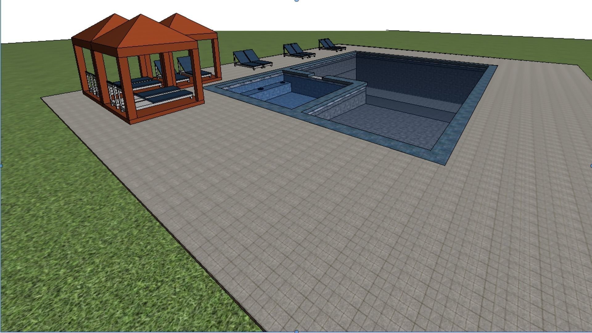 3D Pool design 3D model 3D printable | CGTrader