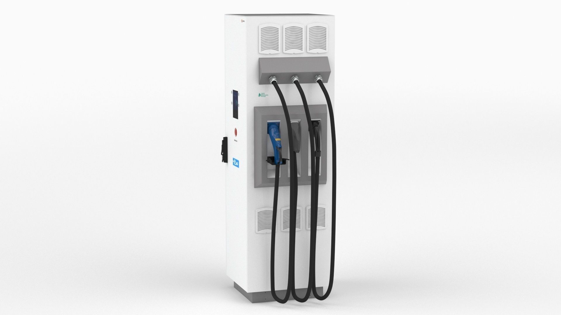 Efacec QC45 Quick EV Charging Station 3D model | CGTrader