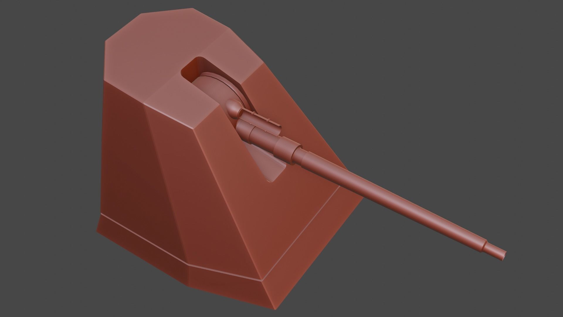 OTO BREDA 127 64 LW free VR / AR / low-poly 3D model | CGTrader