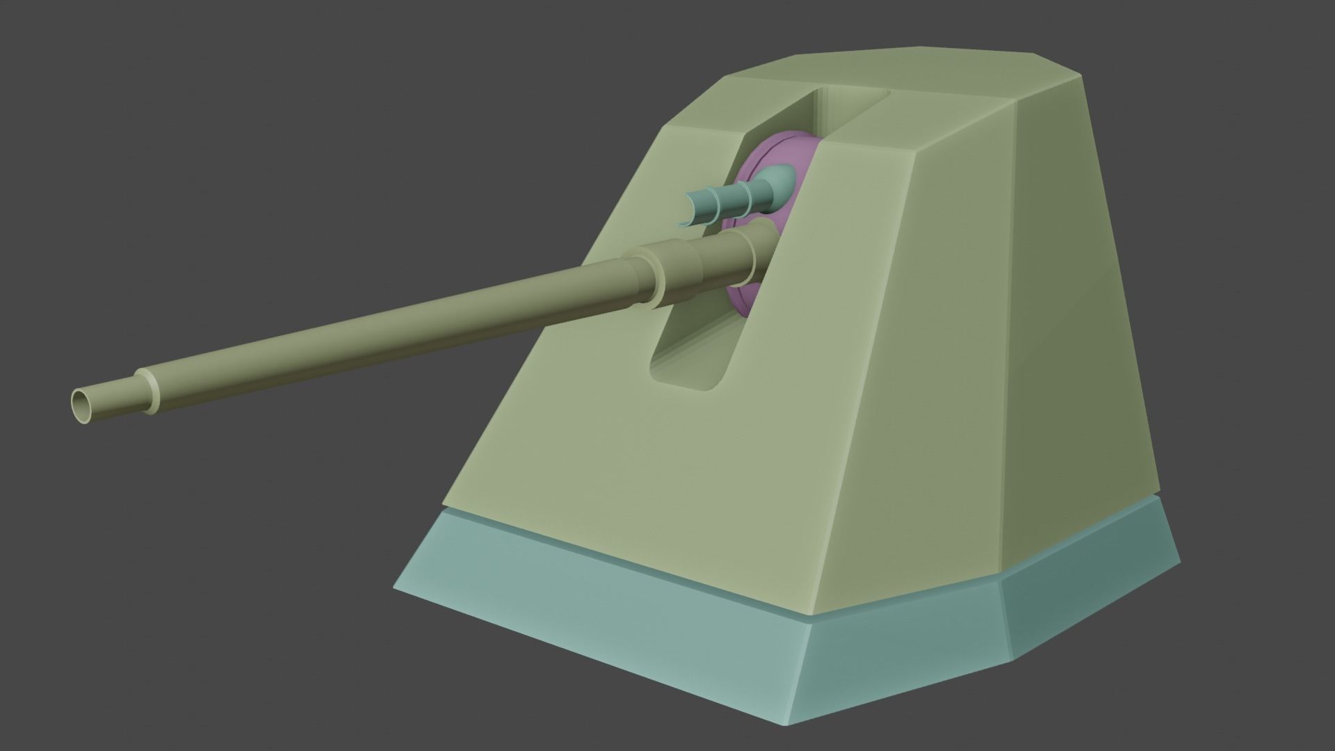 OTO BREDA 127 64 LW free VR / AR / low-poly 3D model | CGTrader