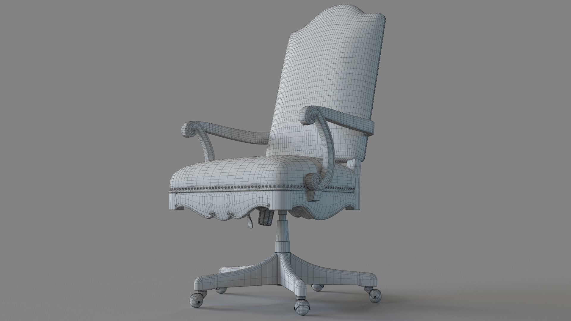 Home Office Rhapsody Tilt Swivel Chair 3D model | CGTrader