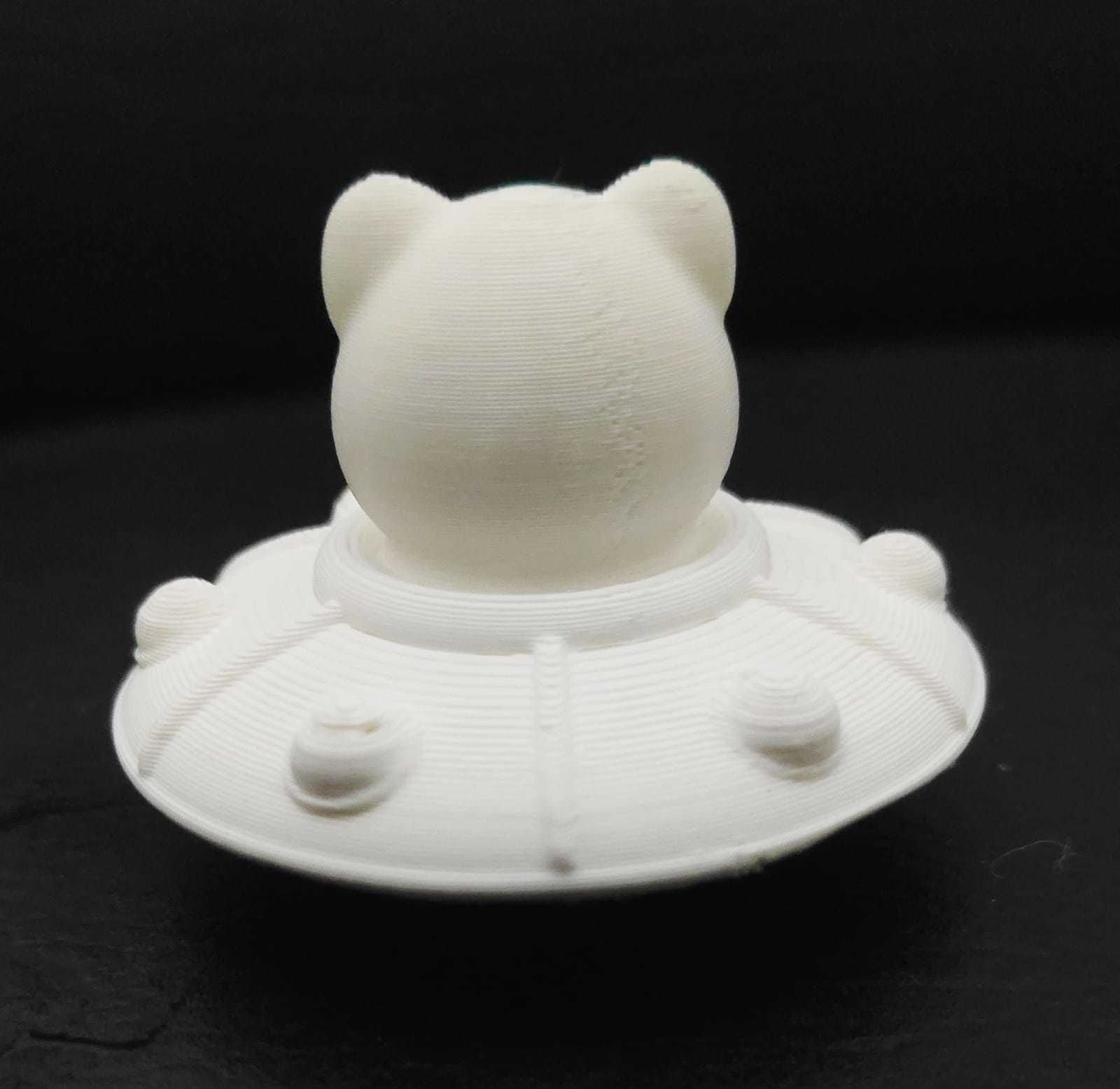 Cat Ufo 3D model 3D printable | CGTrader