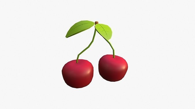 3D model Cartoon Cherry VR / AR / low-poly | CGTrader