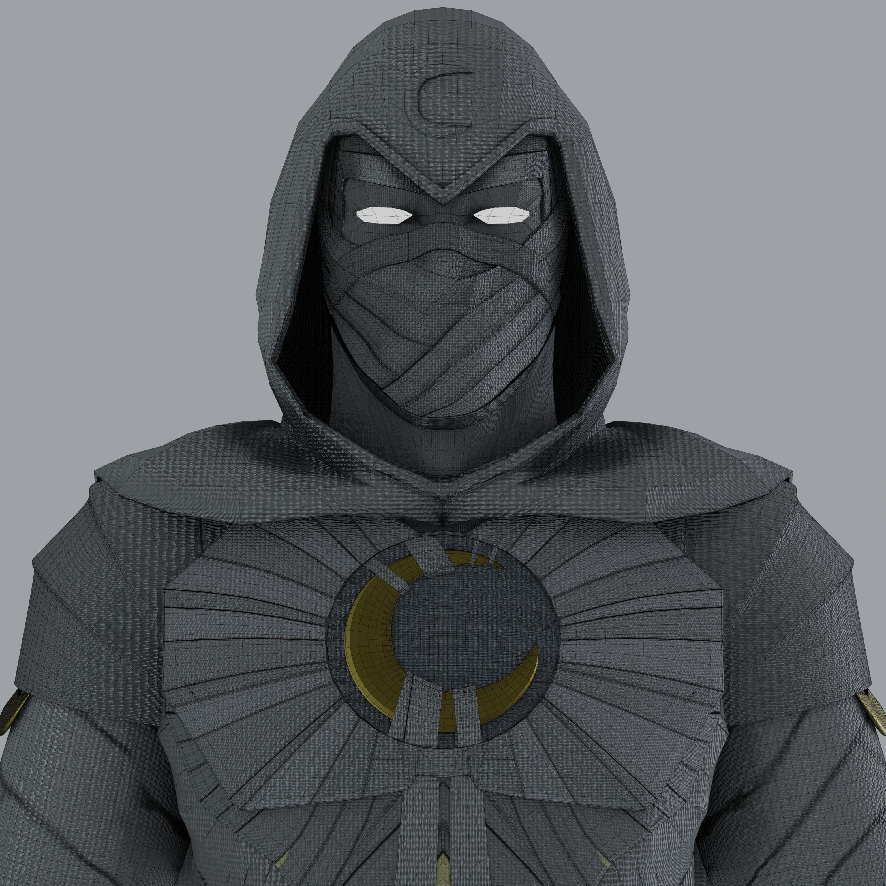 Moon Knight 3D Model free VR / AR / low-poly 3D model | CGTrader