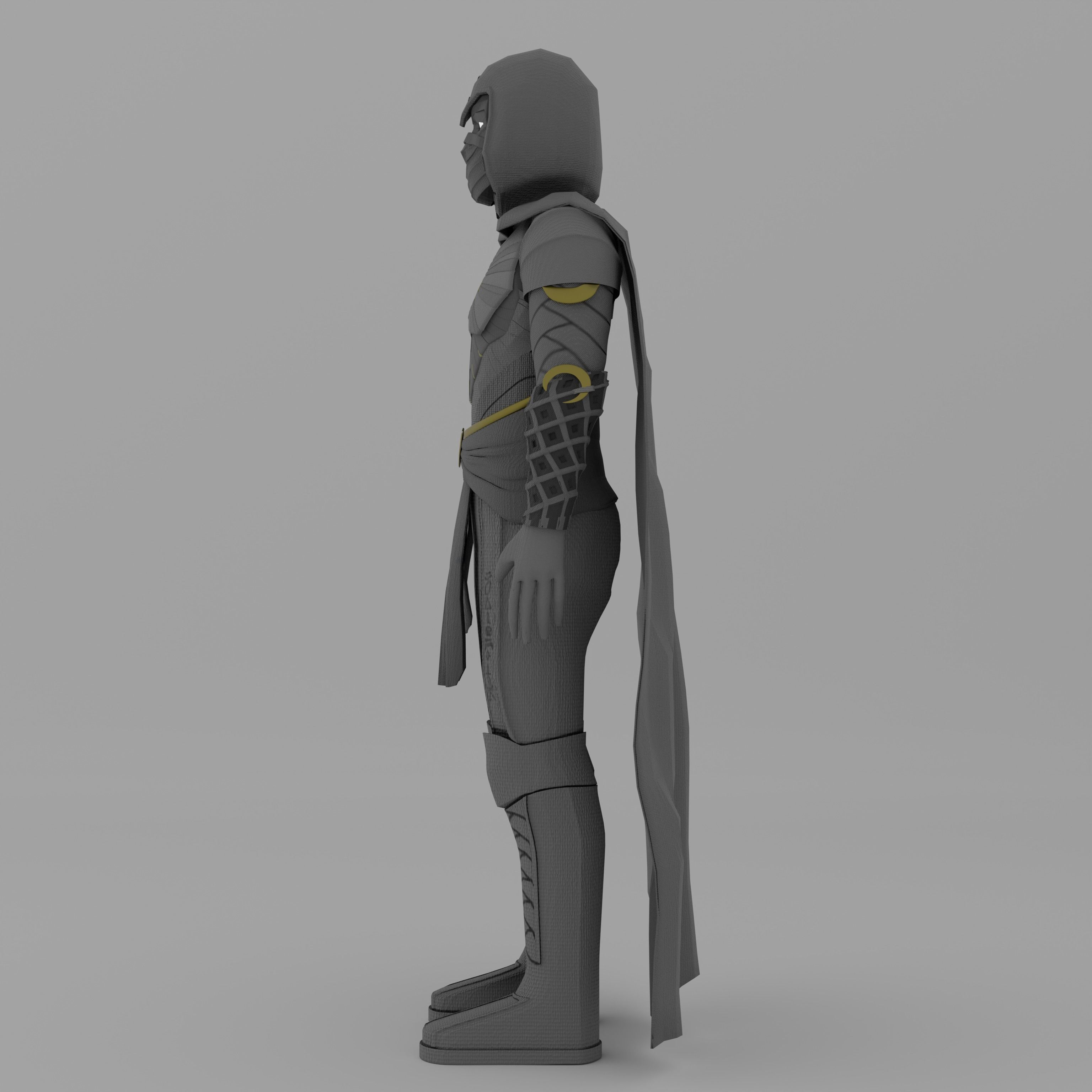 Moon Knight 3D Model free VR / AR / low-poly 3D model | CGTrader