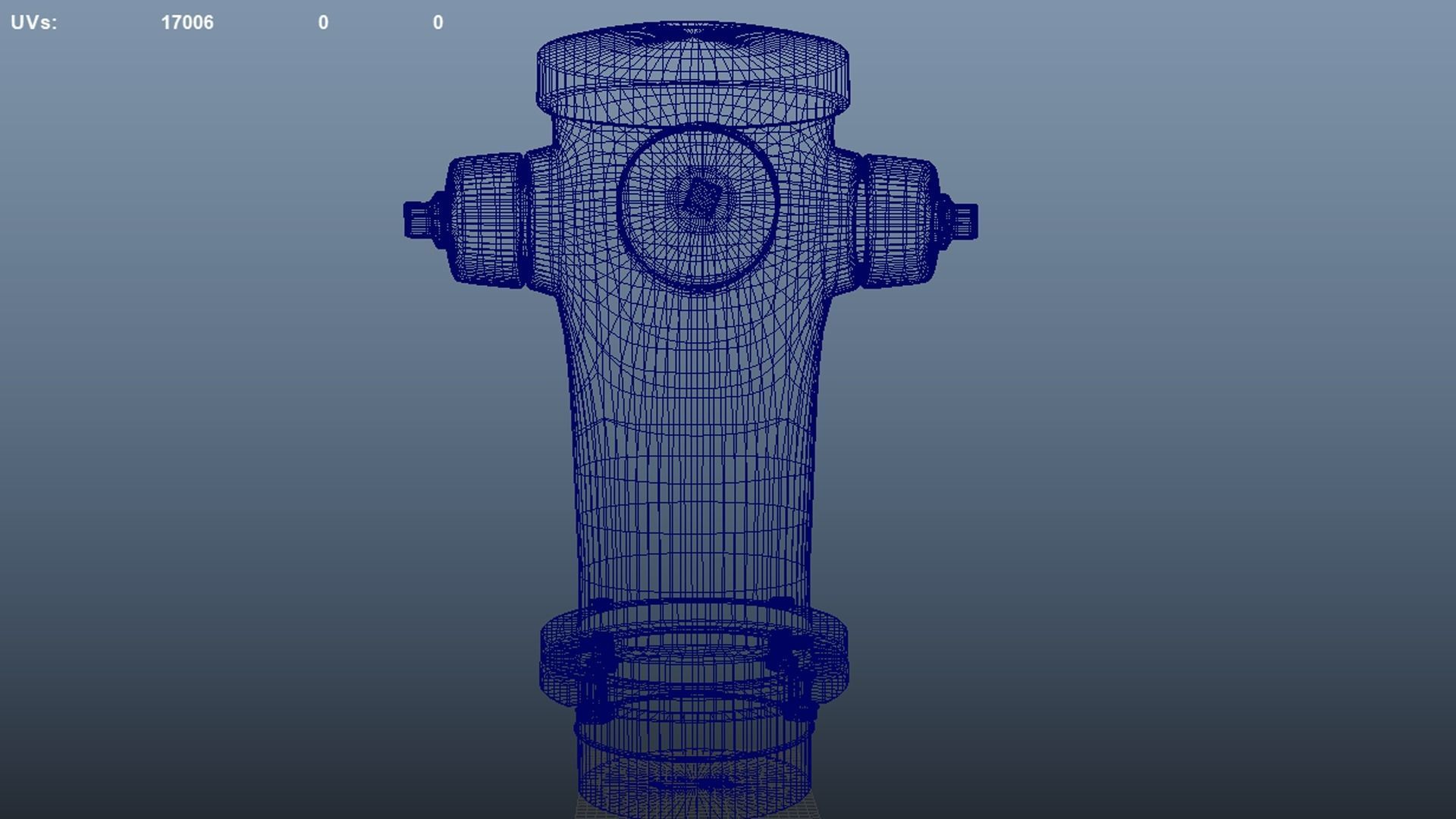 3D model Fire Hydrant yellow VR / AR / low-poly | CGTrader
