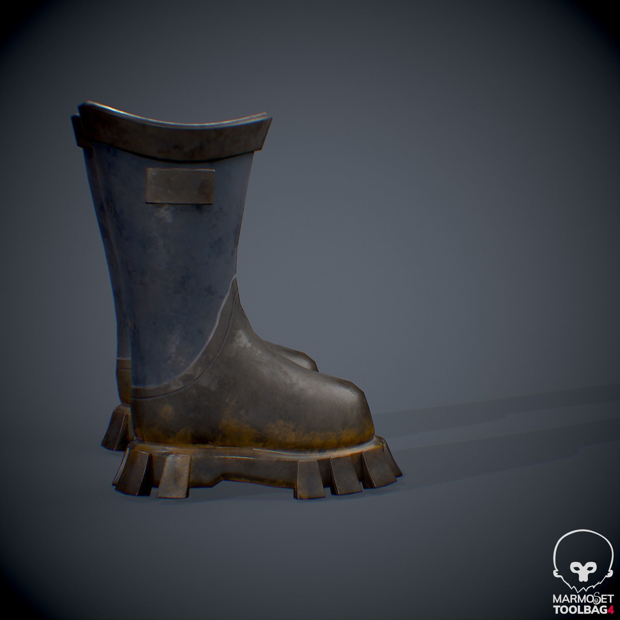 3D model Stylized Boots - Game Ready Asset VR / AR / low-poly | CGTrader