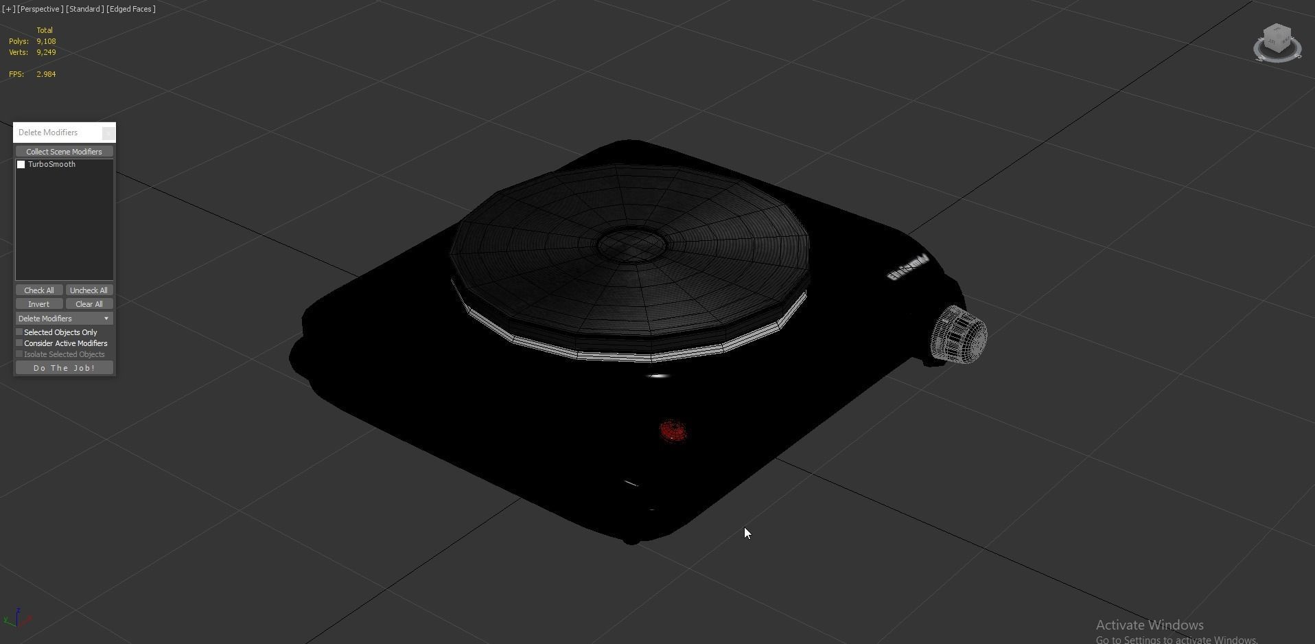 Elite Gourmet Countertop Coiled Single Electric Burner Cooktop 3D model ...