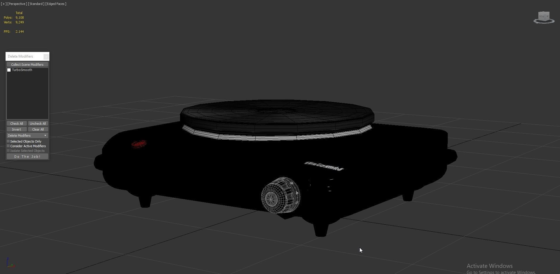 Elite Gourmet Countertop Coiled Single Electric Burner Cooktop 3D model ...