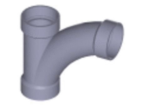 Long Turn Tee Wye - Reducing free 3D model | CGTrader