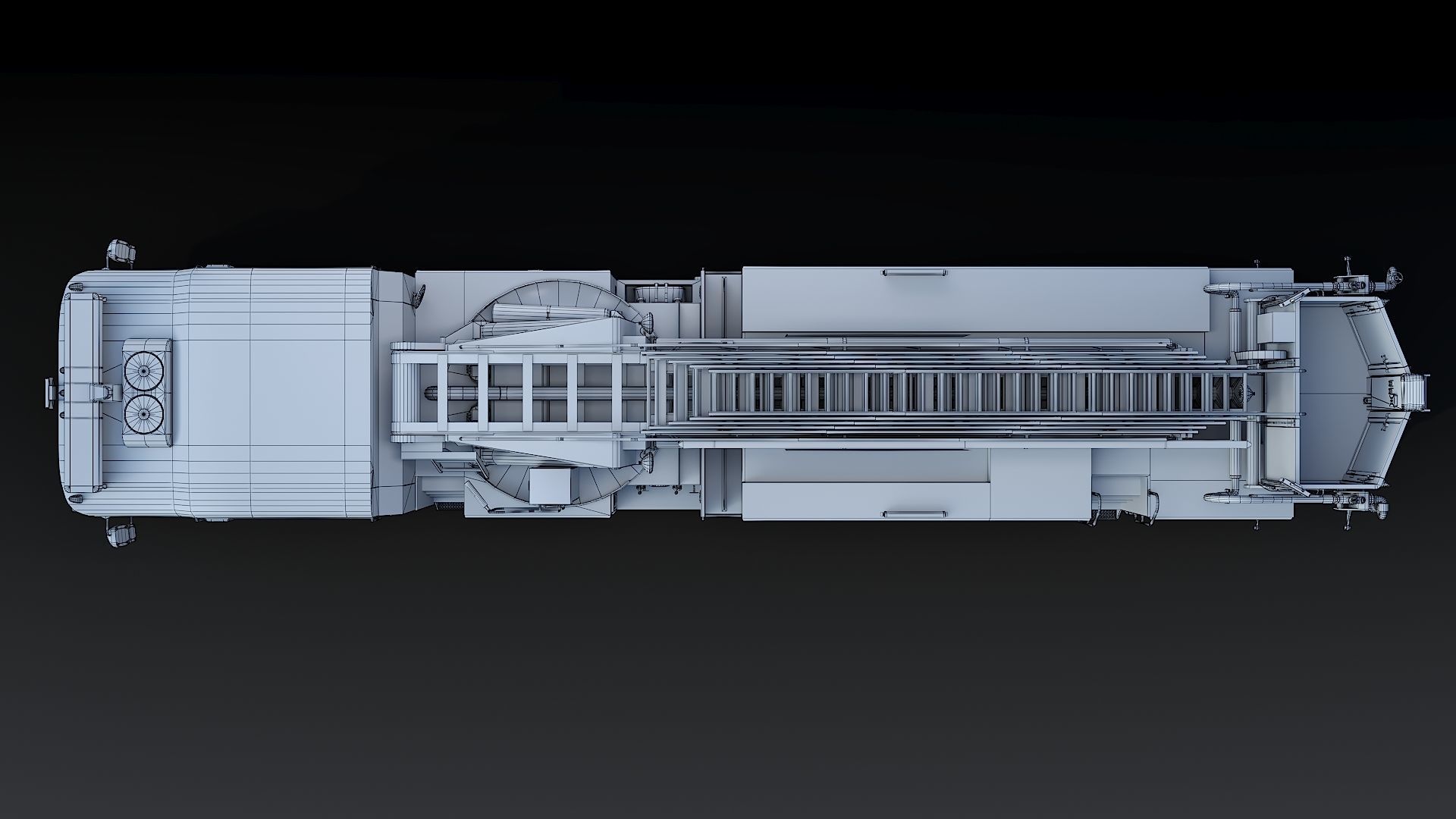 3D model Fire Truck Aerial Platform Palm Bay VR / AR / low-poly | CGTrader