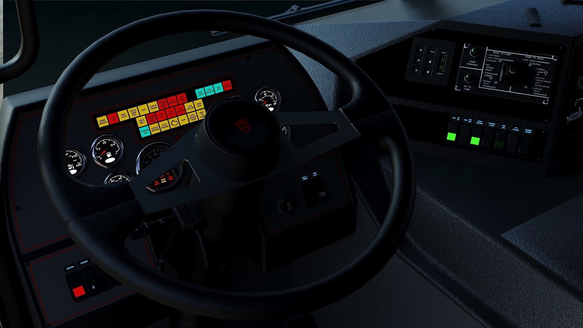 3D model Fire Truck Aerial Platform Palm Bay VR / AR / low-poly | CGTrader