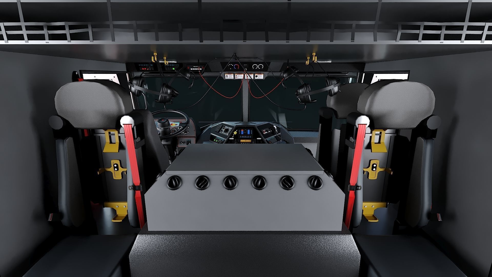 3D model Fire Truck Aerial Platform Palm Bay VR / AR / low-poly | CGTrader
