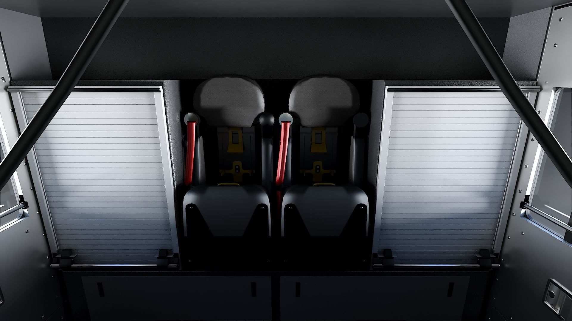 3D model Fire Truck Aerial Platform Palm Bay VR / AR / low-poly | CGTrader