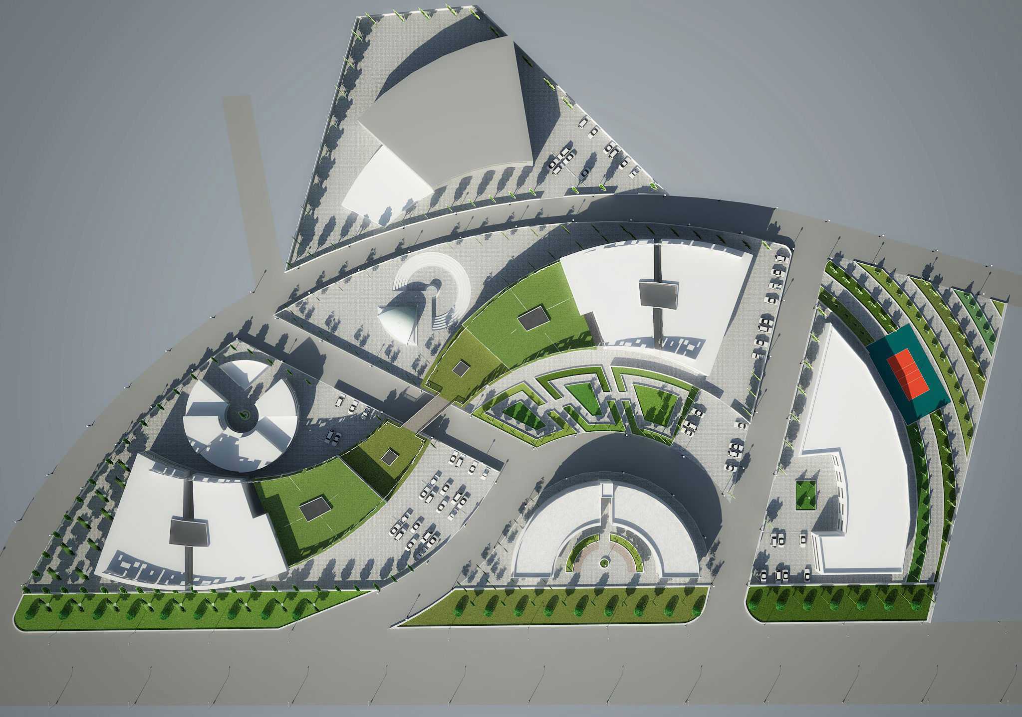 Addiction Center Project 3D model | CGTrader