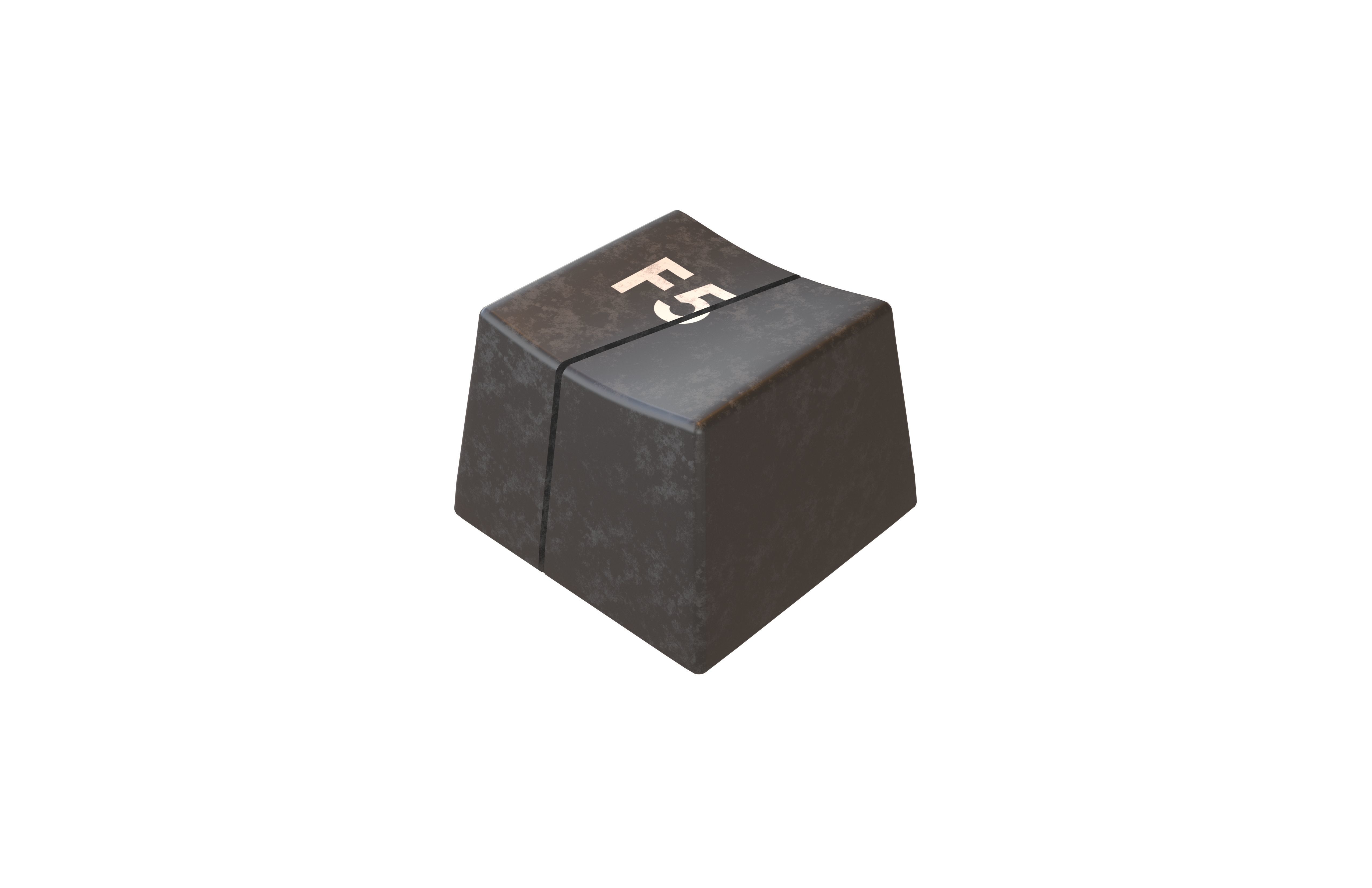 3D model Broken F5 Keycap v1 002 VR / AR / low-poly | CGTrader