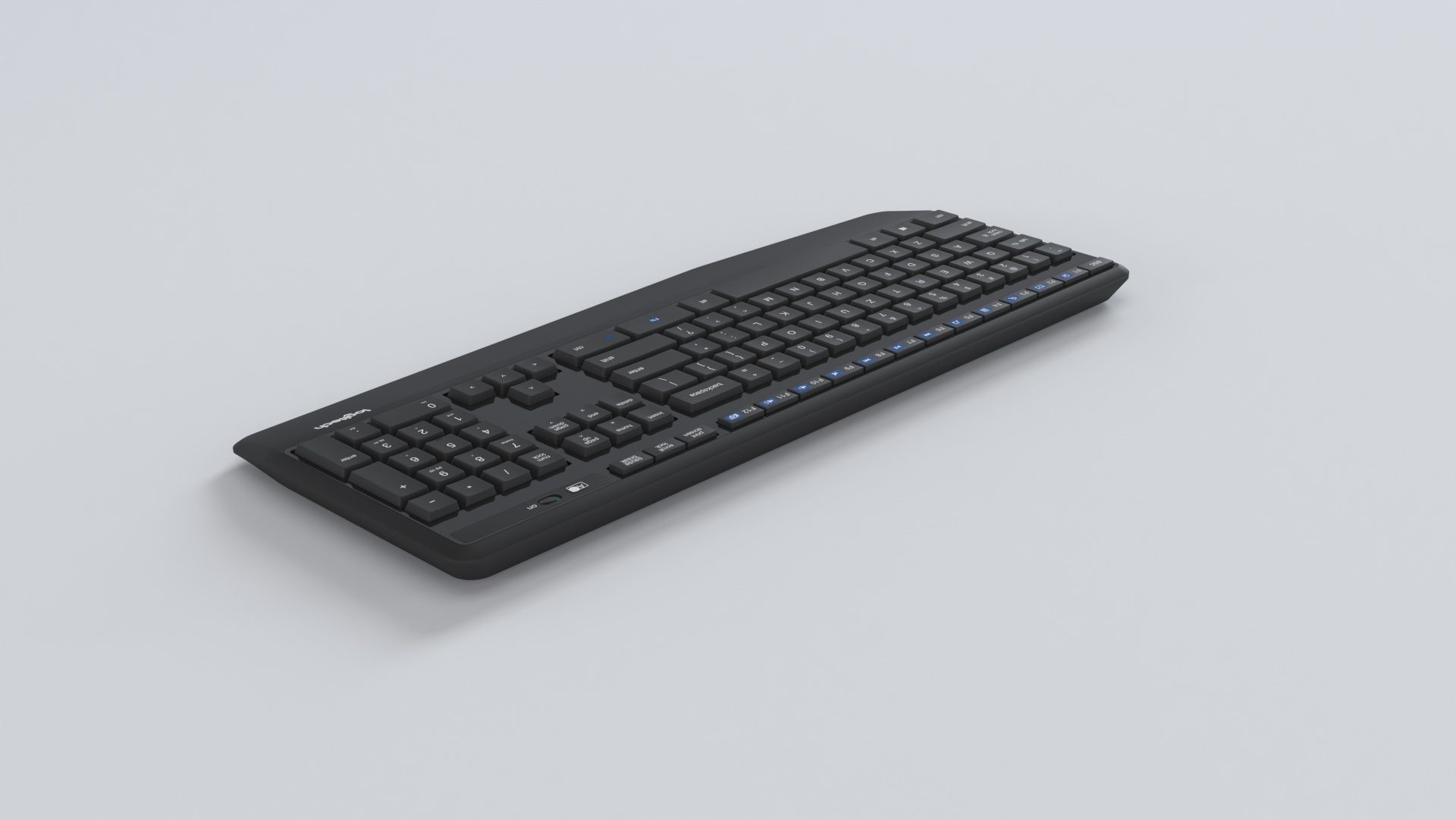 3D model Logitech keyboard 3d model VR / AR / low-poly | CGTrader