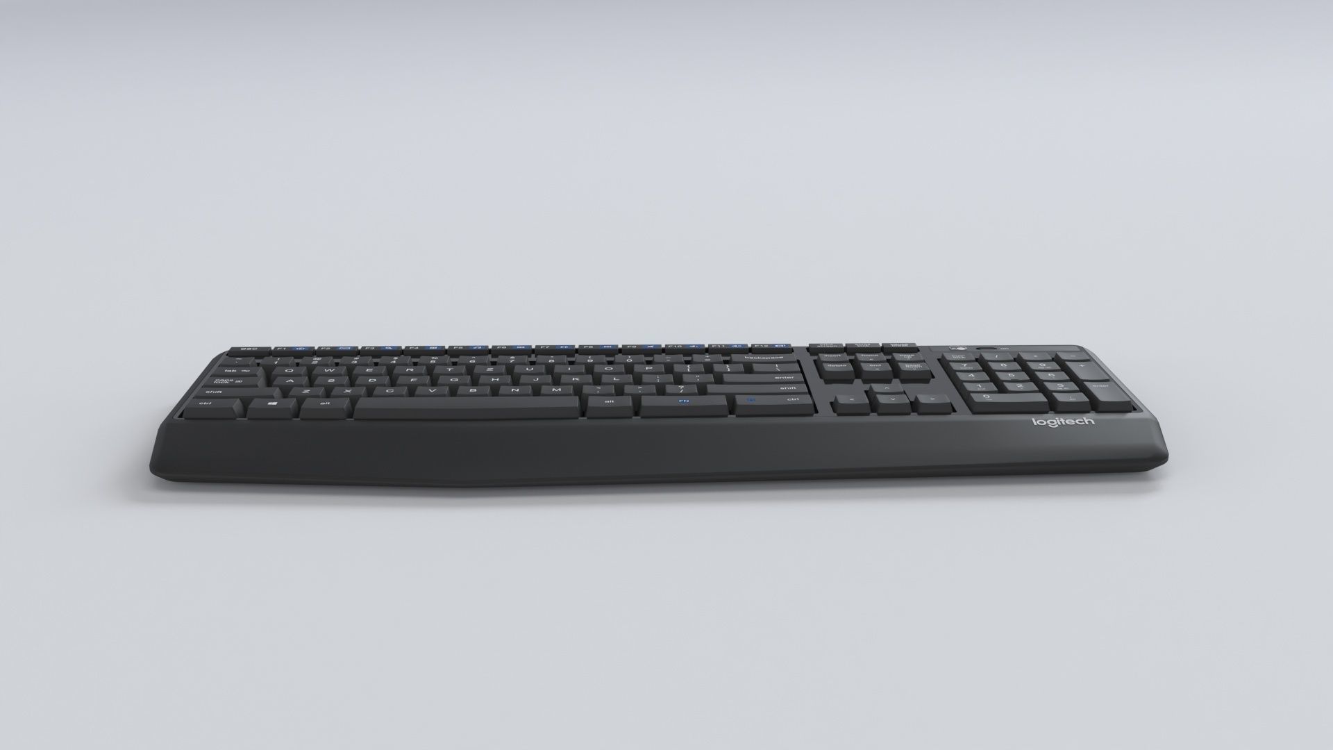 3D model Logitech keyboard 3d model VR / AR / low-poly | CGTrader
