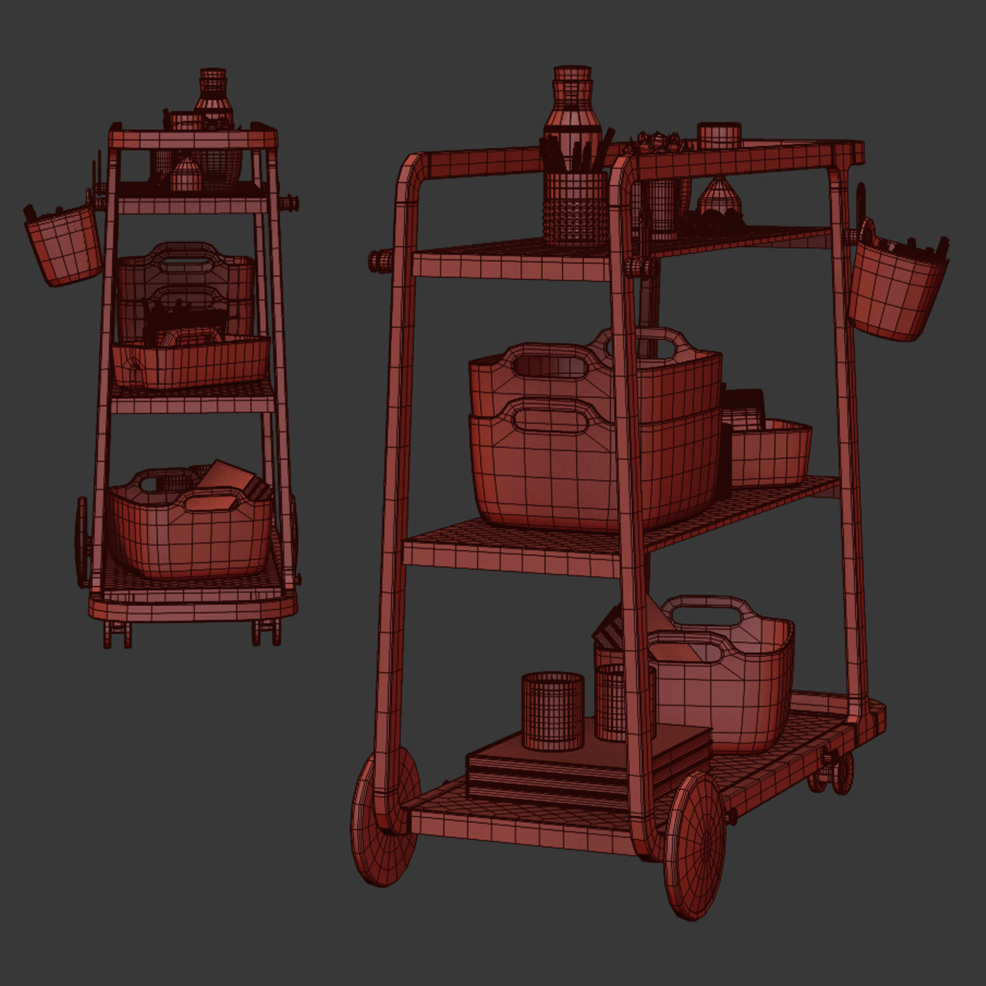 Steelcase - Flex Cart 3D model | CGTrader