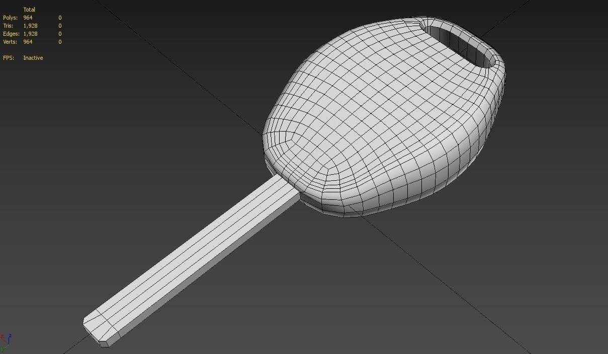 3D model Car Key LP 01 VR / AR / low-poly | CGTrader